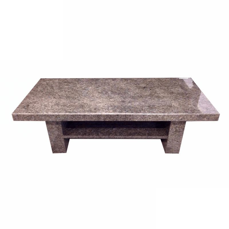 Rectangle Coffee Table with Natural Granite | Malaysia Quartz